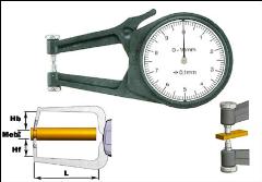 Kroeplin External measurement gauge